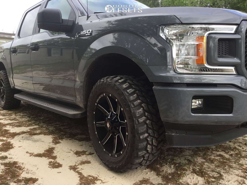 2019 Ford F-150 with 20x9 12 Ballistic Razorback and 295/55R20 ...