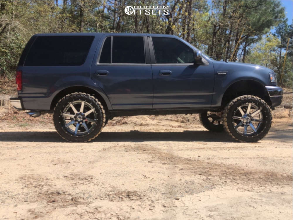 1998 Ford Expedition with 24x12 -44 Fuel Maverick and 35/12.5R24 ...