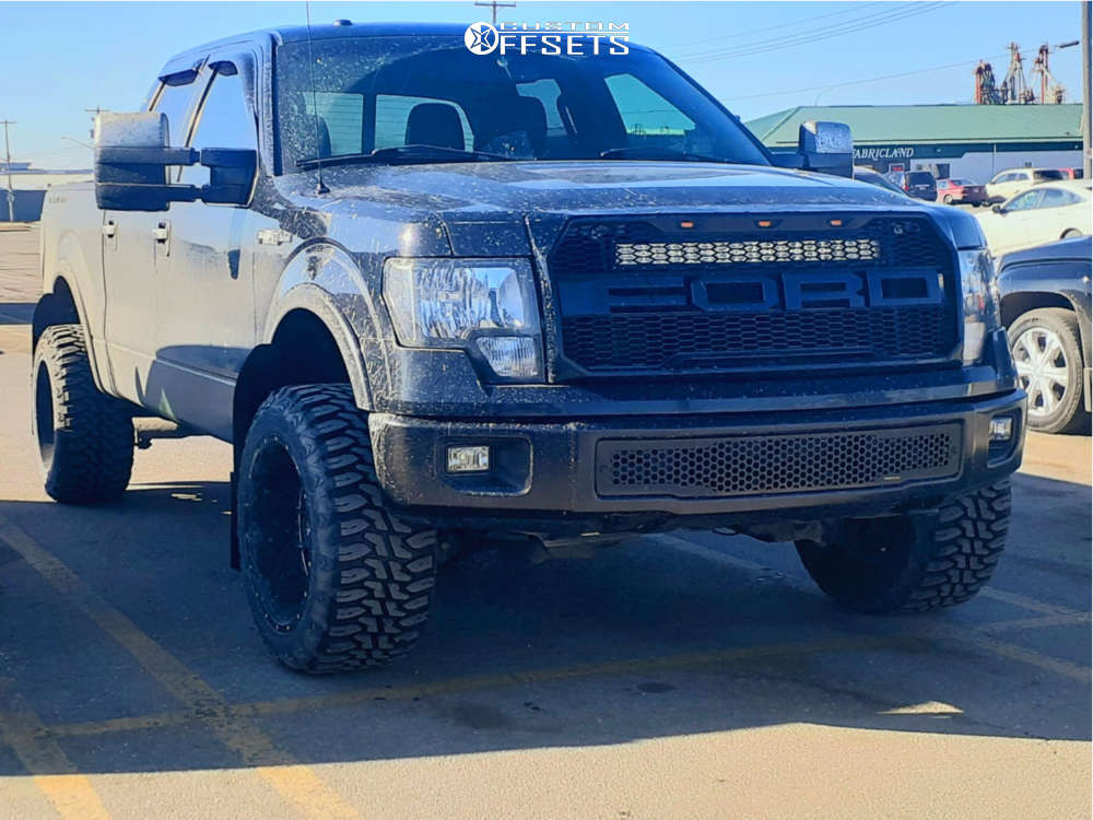 2010 Ford F-150 with 20x12 -44 XF Offroad XF-216 and 33/12.5R20 Haida ...