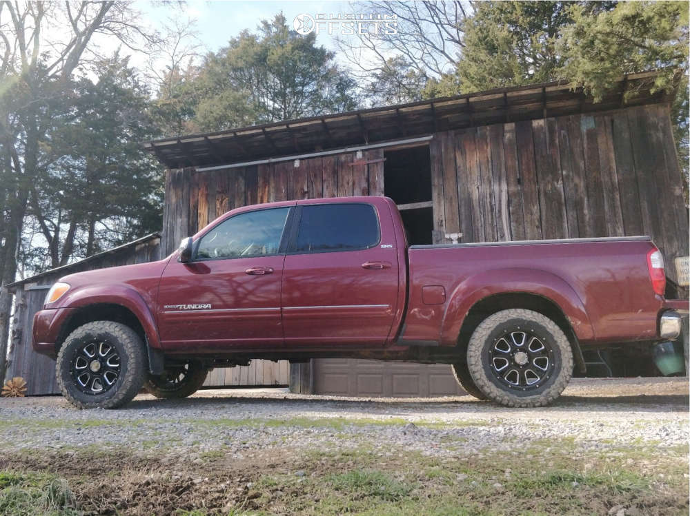 2006 Toyota Tundra with 18x8.5 0 Vision Fury and 265/60R18 BFGoodrich ...