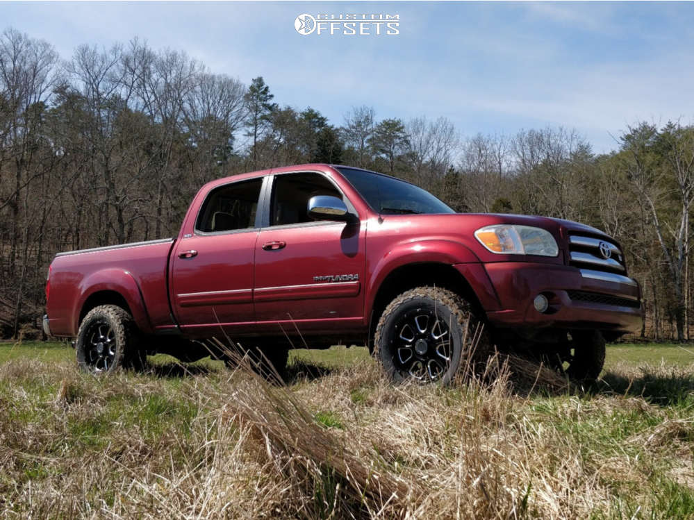 2006 Toyota Tundra with 18x8.5 0 Vision Fury and 265/60R18 BFGoodrich ...