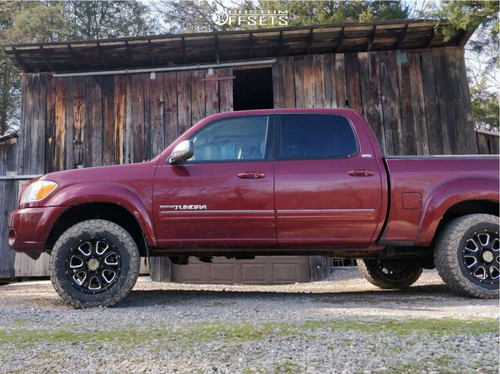 2006 Toyota Tundra with 18x8.5 0 Vision Fury and 265/60R18 BFGoodrich ...