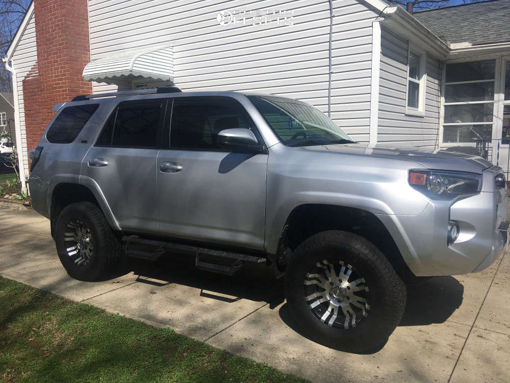 2019 Toyota 4Runner with 17x9 -6 Pro Comp 01 and 285/70R17 Mastercraft ...