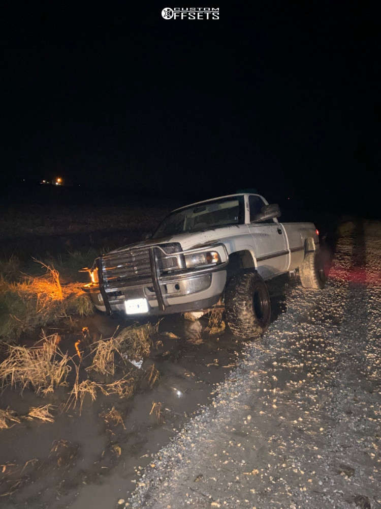 1994 Dodge Ram 1500 with 15x12 -63 Bart Wheels Super Trucker and 33/12 ...