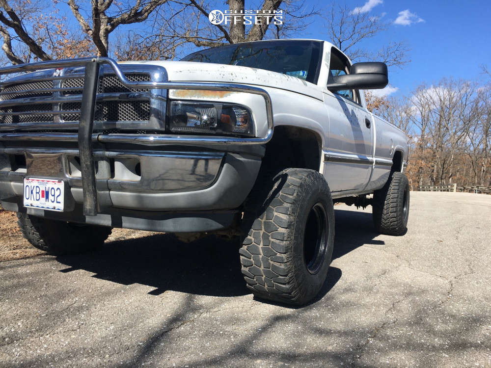 1994 Dodge Ram 1500 with 15x12 -63 Bart Wheels Super Trucker and 33/12 ...