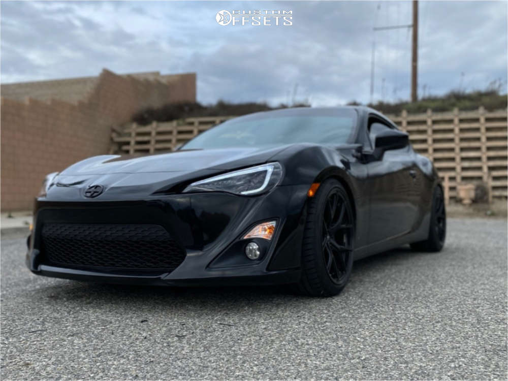 2016 Scion FR-S with 18x9.5 40 Titan7 Ts-5 and 255/35R18 Michelin Pilot ...