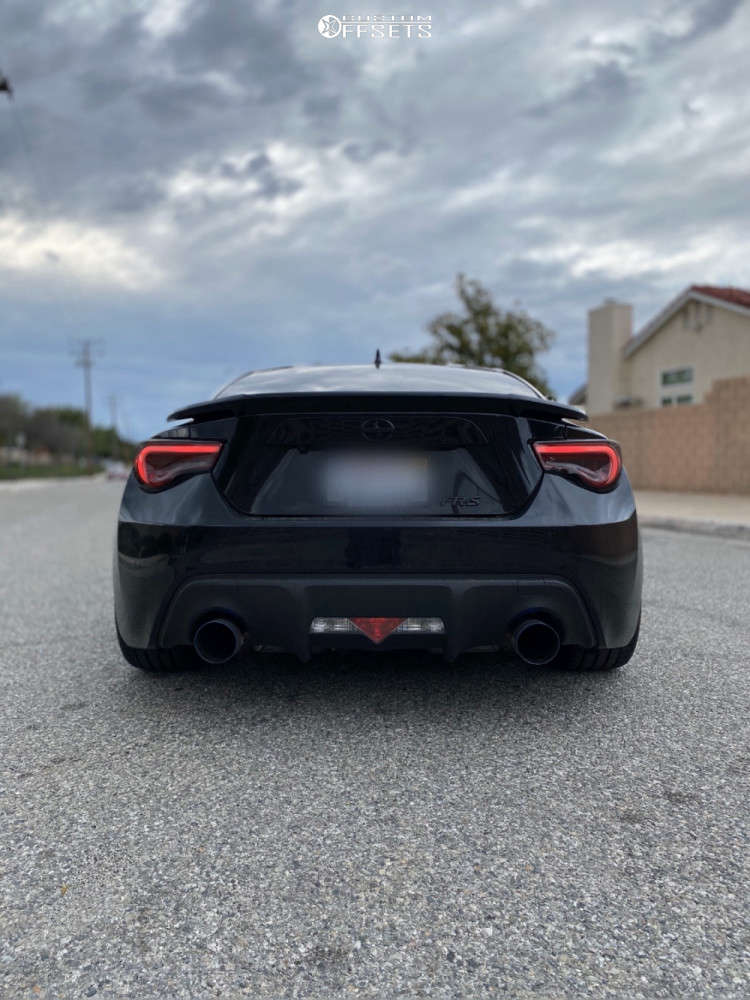 2016 Scion FR-S with 18x9.5 40 Titan7 Ts-5 and 255/35R18 Michelin Pilot ...