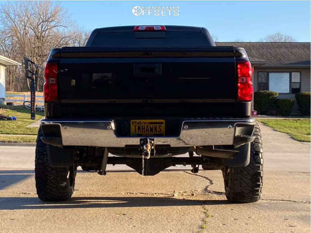 2016 Chevrolet Silverado 1500 with 22x12 -44 Gear Off-Road Wrath and 35 ...