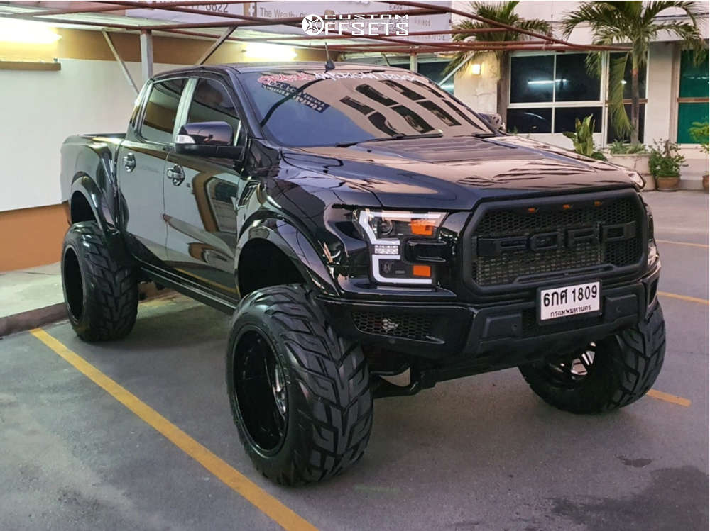 2017 Ford Ranger with 22x14 -76 Gear Forged F72bm1 and 37/13.5R22 ...
