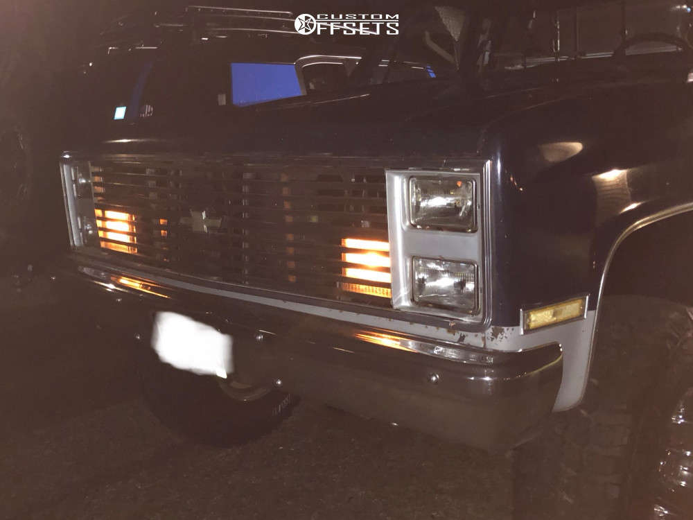 1985 Chevrolet K10 with 16x8 0 Raceline Rockcrusher and 315/75R16 ...