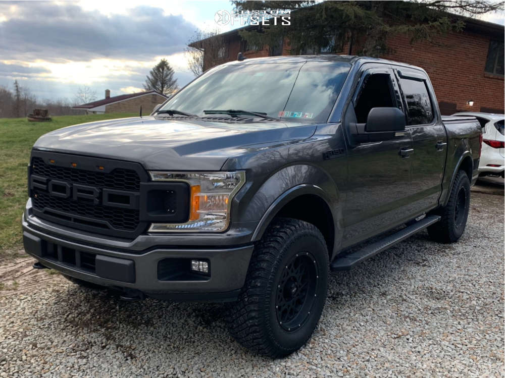 2019 Ford F-150 with 18x9 12 Vision Rocker and 295/70R18 Atturo Trail ...