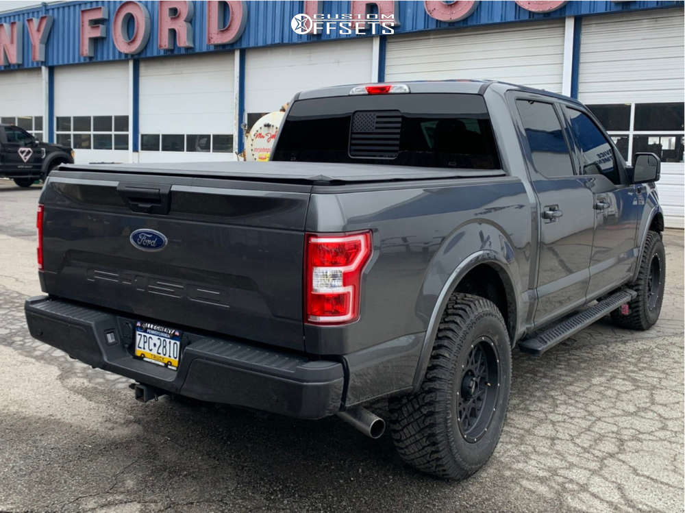2019 Ford F-150 with 18x9 12 Vision Rocker and 295/70R18 Atturo Trail ...
