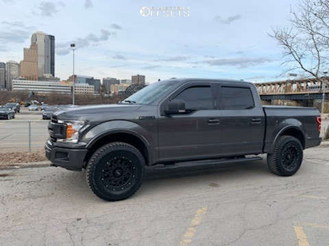 2019 Ford F-150 with 18x9 12 Vision Rocker and 295/70R18 Atturo Trail ...