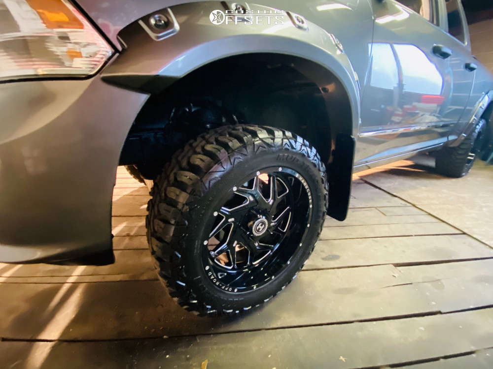 2013 Ram 1500 with 20x10 -12 Hardcore Offroad Hc11 and 33/12.5R20 Mile King Mk868 Mud Champ and ...
