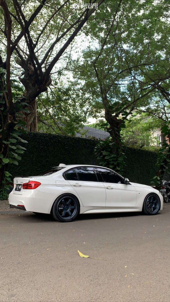 2016 BMW 330i with 19x8.5 36 Volk Te37 Ultra and 245/35R19 Yokohama ...