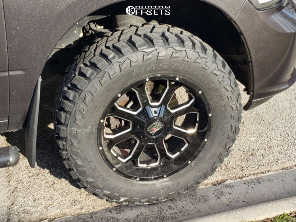 2016 Ram 1500 with 20x9 XD Buck and 35/12.5R20 Mastercraft Courser Mxt ...