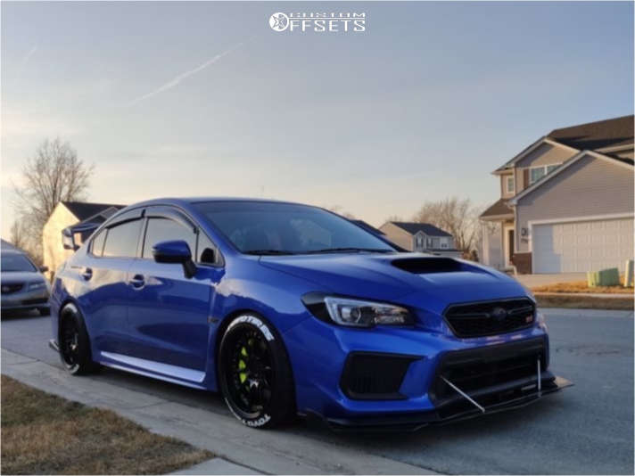 2019 Subaru WRX with 18x9.5 30 Aodhan Ds07 and 245/35R18 Toyo Tires ...