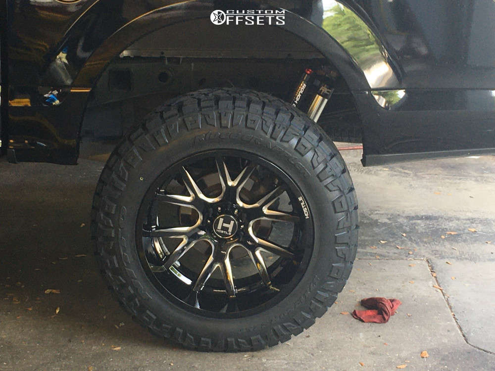 2018 Ford F-150 with 22x12 -44 Hostile Rage and 37/12.5R22 Nitto Ridge ...