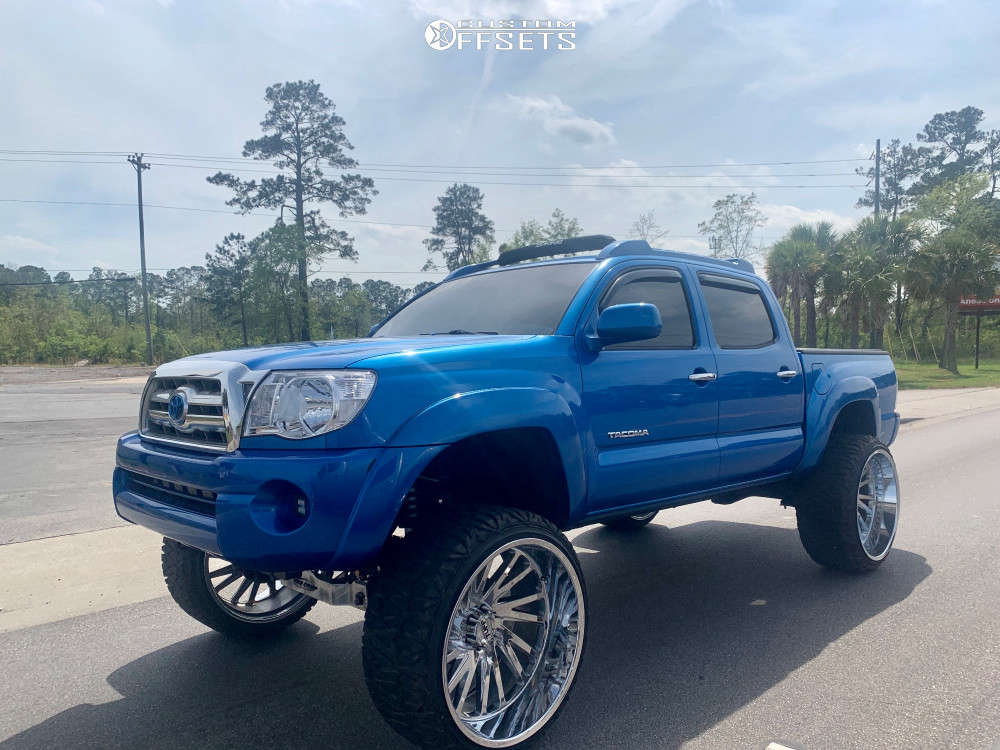2009 Toyota Tacoma with 26x14 -73 Tuff T2a and 35/13.5R26 Tri-Ace ...