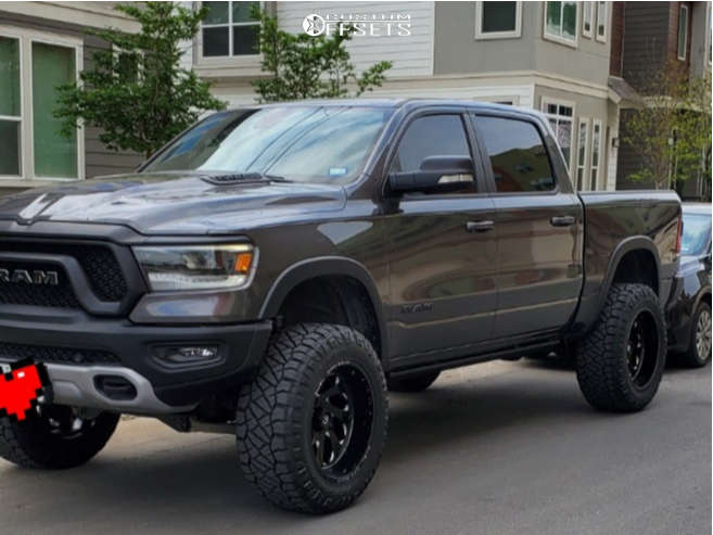 2019 Ram 1500 with 20x10 -18 Fuel Vortex and 37/13.5R20 Nitto Ridge ...
