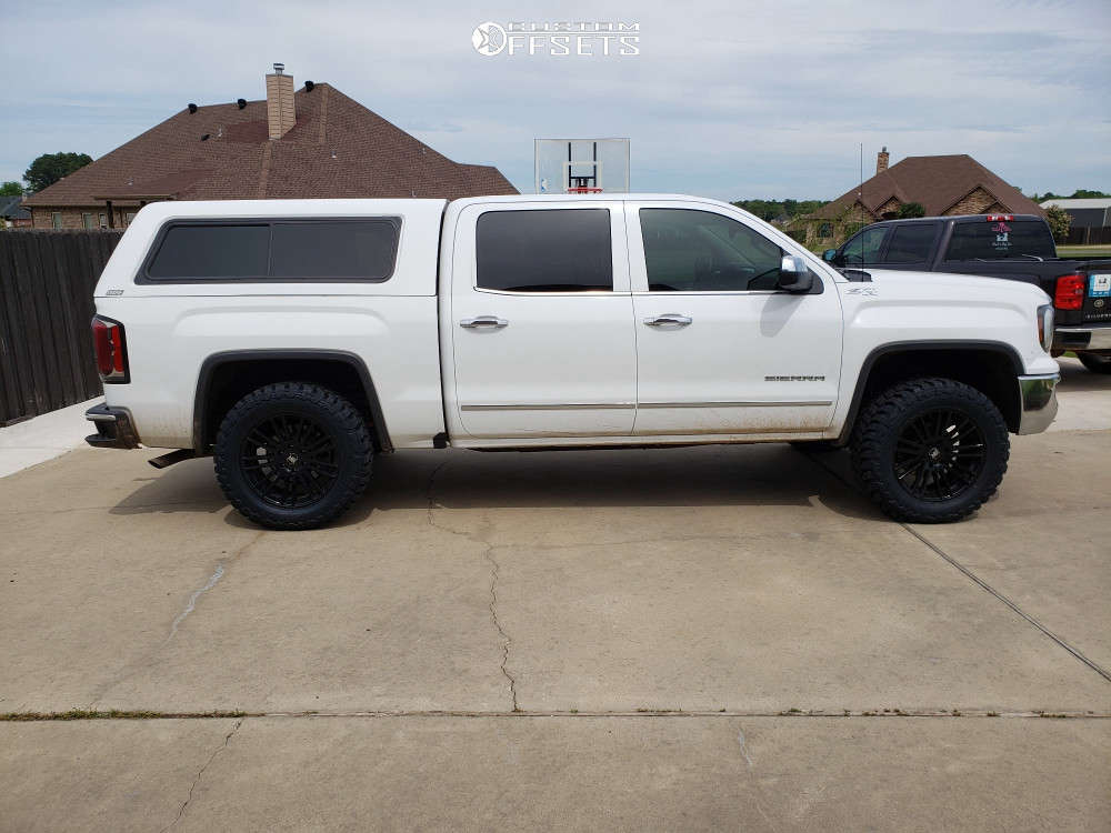 2017 GMC Sierra 1500 with 20x9 0 Black Rhino Kruger and 285/60R20 Toyo ...