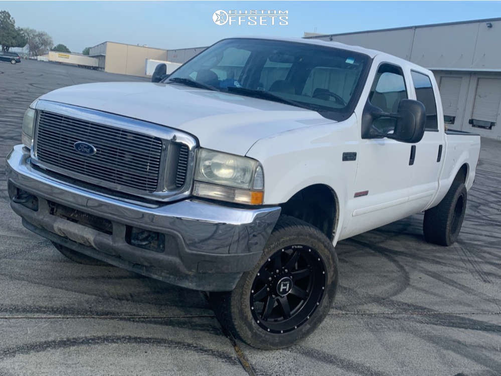 2004 Ford F-250 Super Duty with 20x10 -19 Hostile Alpha and 305/50R20 ...