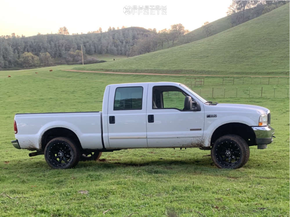 2004 Ford F-250 Super Duty with 20x10 -19 Hostile Alpha and 305/50R20 ...