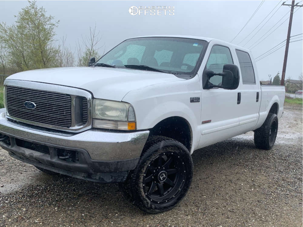 2004 Ford F-250 Super Duty with 20x10 -19 Hostile Alpha and 305/50R20 ...
