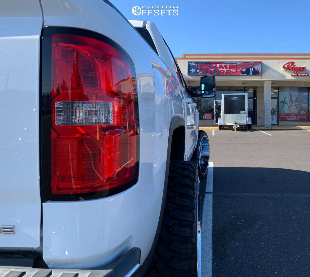 2014 GMC Sierra 1500 with 24x12 -51 Vision Rocker and 33/12.5R24 ...