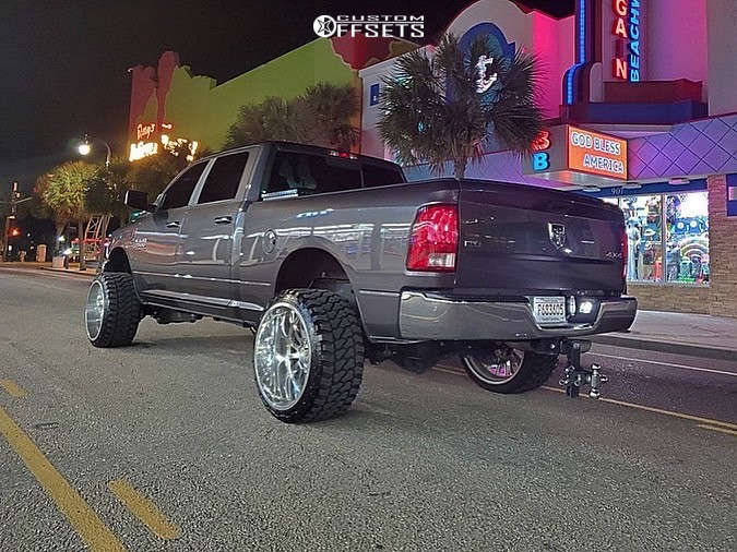 2018 Ram 2500 with 24x14 -76 Cali Offroad Summit and 33/14.5R24 Fury ...