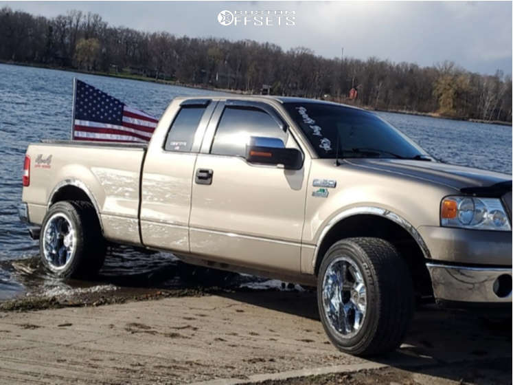 2006 Ford F-150 with 20x12 -44 Karma Offroad K23 and 305/50R20 Cooper ...