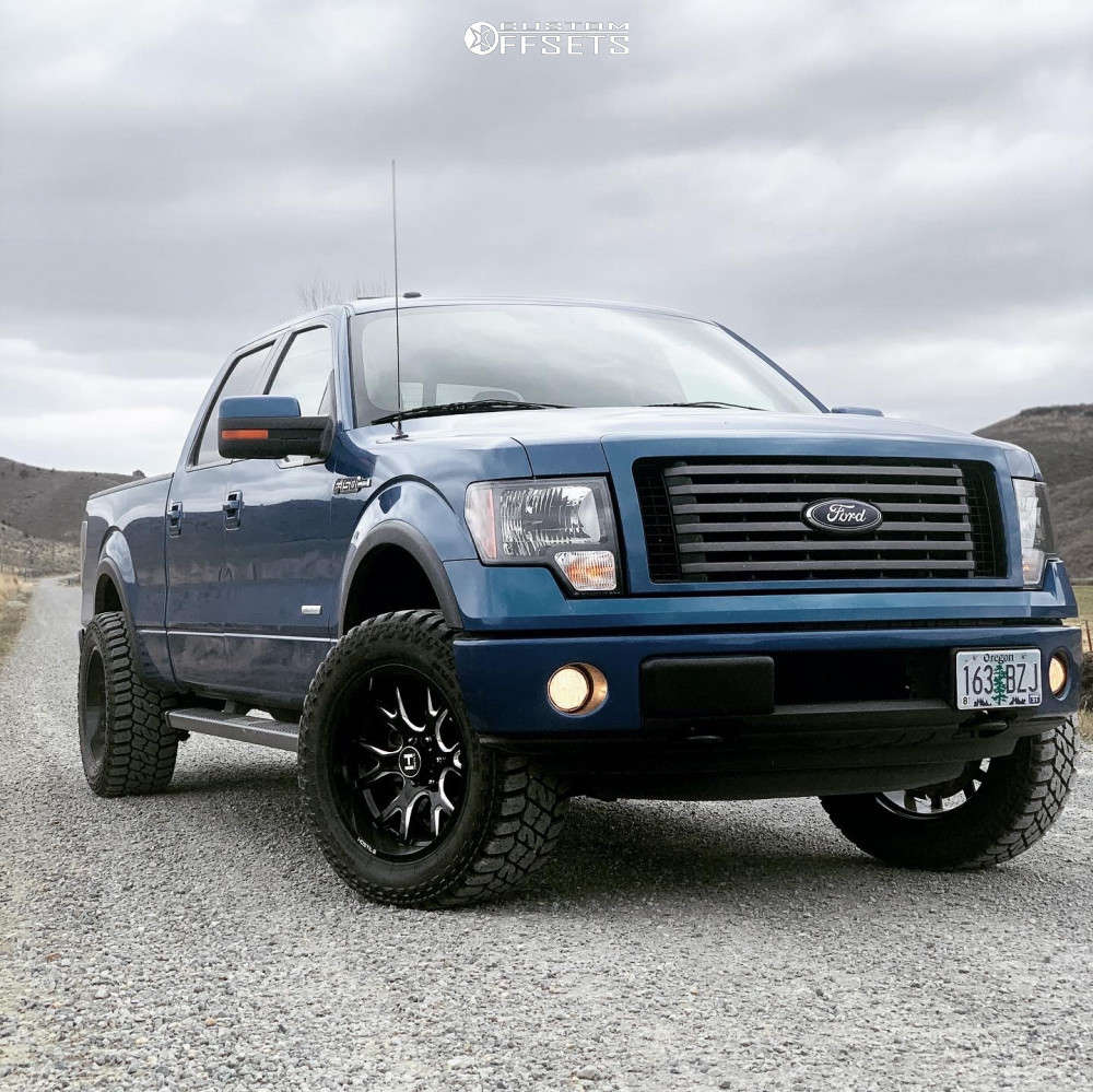 2012 Ford F-150 with 20x12 -44 Hostile Rage and 33/12.5R20 Back Country ...
