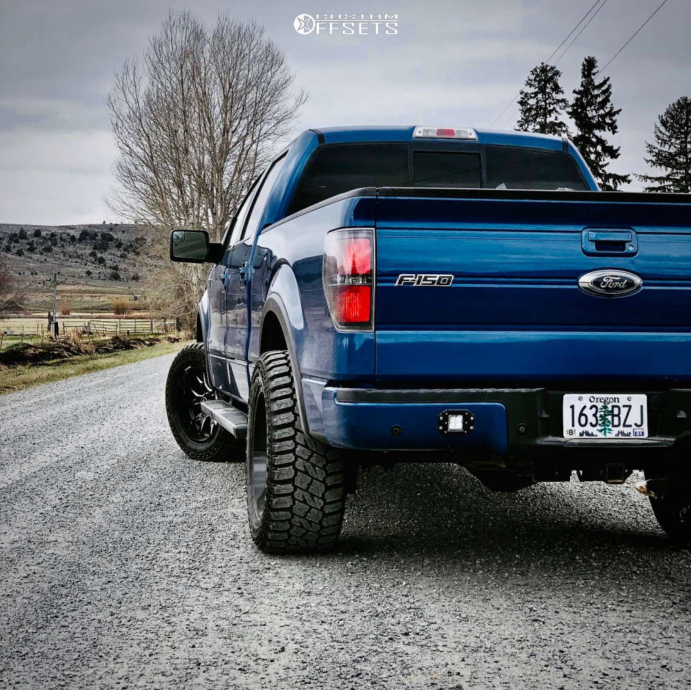 2012 Ford F-150 with 20x12 -44 Hostile Rage and 33/12.5R20 Back Country ...