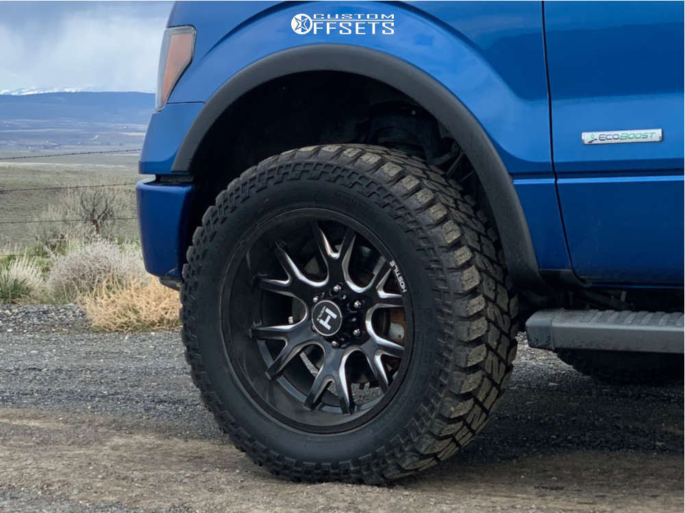 2012 Ford F-150 with 20x12 -44 Hostile Rage and 33/12.5R20 Back Country ...