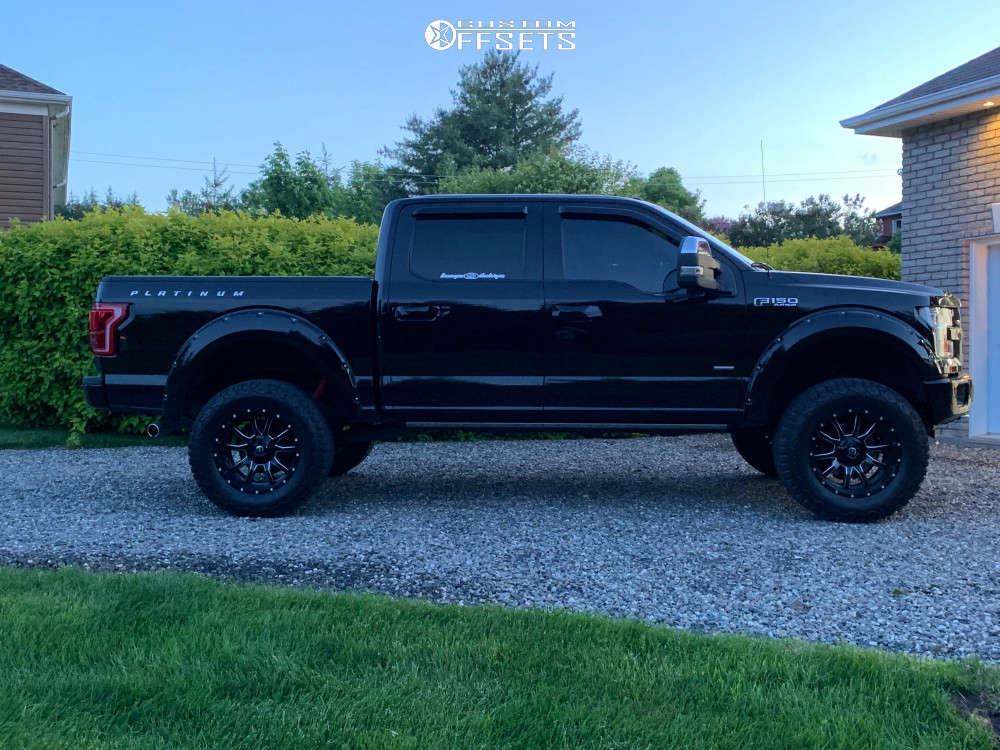 2017 Ford F-150 with 20x10 -19 Fuel Vandal and 35/12.5R20 BFGoodrich ...