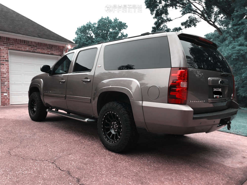 2012 Chevrolet Suburban 1500 with 18x9 0 Pro Comp Series 34 and 275 ...