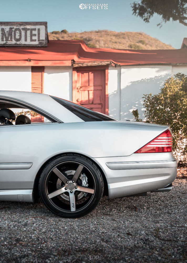 2004 Mercedes-Benz CL55 AMG with 19x8.5 45 Niche Milan and 245/40R19 ...