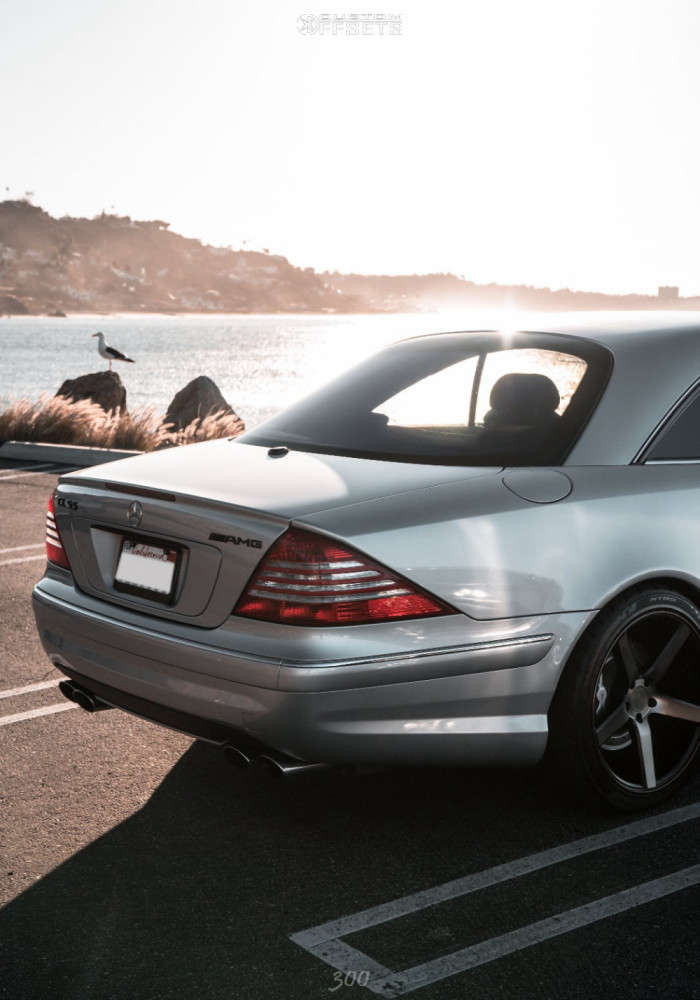 2004 Mercedes-Benz CL55 AMG with 19x8.5 45 Niche Milan and 245/40R19 ...