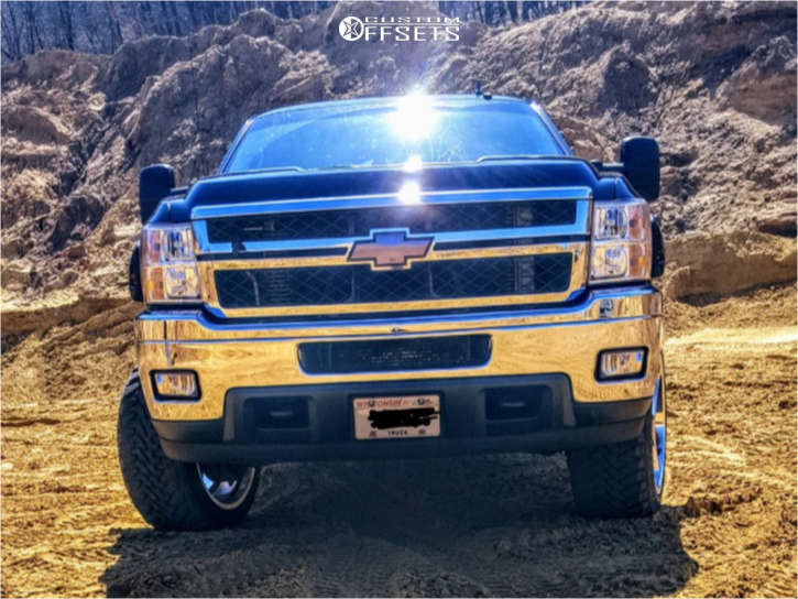 2013 Chevrolet Silverado 2500 HD with 22x12 -40 American Force ...