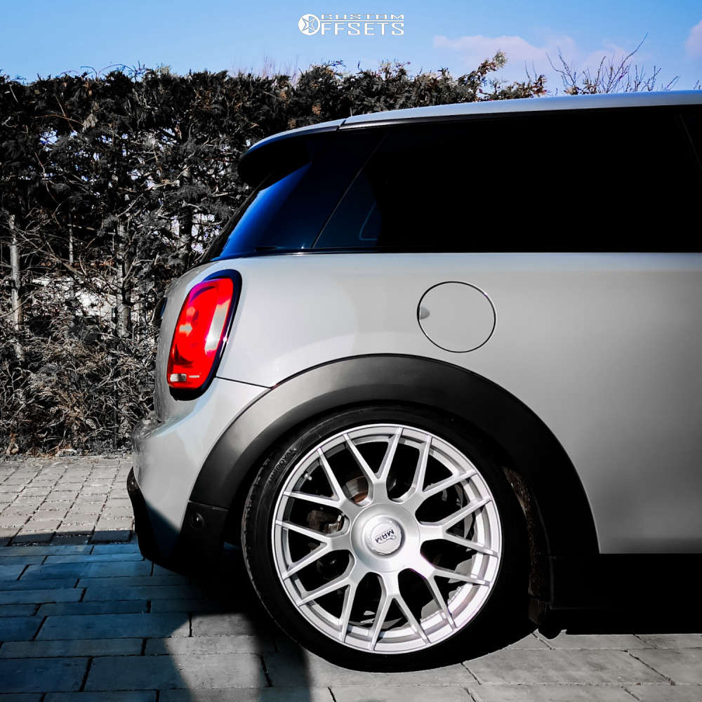 2015 Mini Cooper with 18x8 45 MAM GT1 and 215/35R18 Uniroyal Rainsport ...