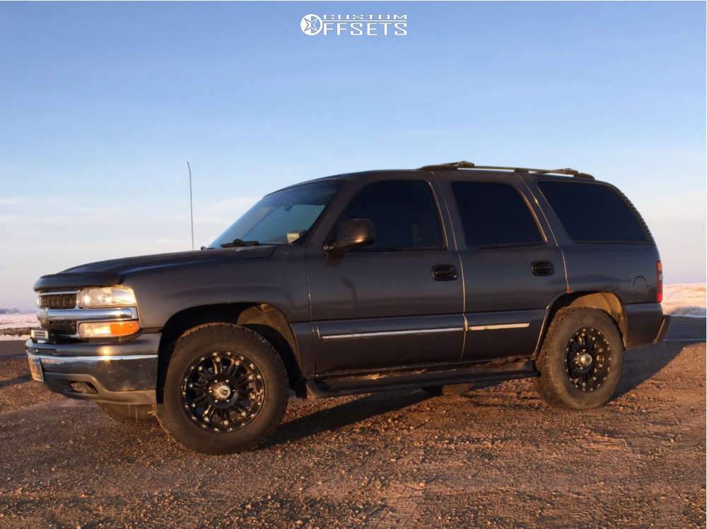 2000 Chevrolet Tahoe with 18x9 -12 XD Xd795 and 275/65R18 General ...
