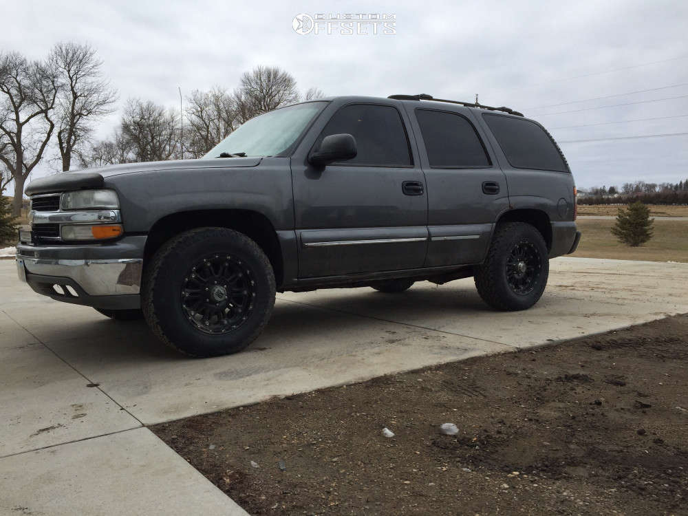 2000 Chevrolet Tahoe with 18x9 -12 XD Xd795 and 275/65R18 General ...