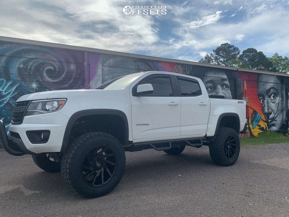 2015 Chevrolet Colorado with 20x10 0 RBP 77r and 35/12.5R20 Toyo Tires ...