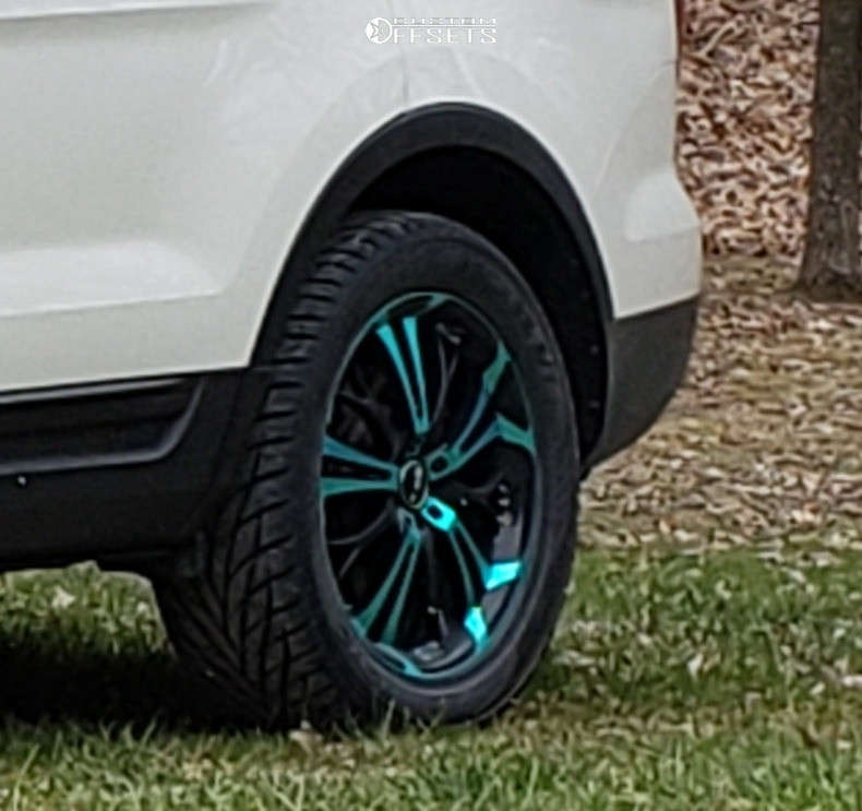 2012 Ford Explorer with 20x8 45 HD Spinout and 295/45R20 Toyo Tires ...