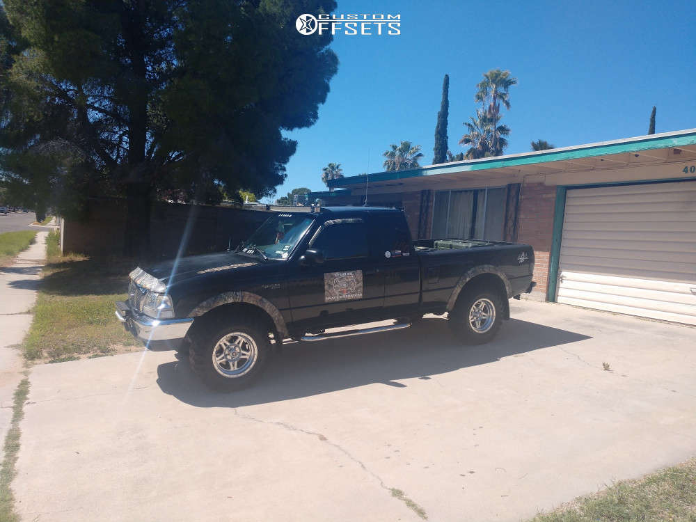 2000 Ford Ranger with 16x8.5 -6 Level 8 Strike 5 and 31/10.5R16 Super ...