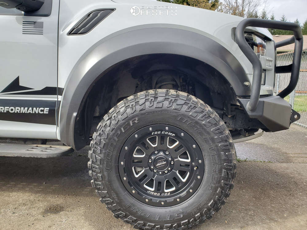 2017 Ford Raptor with 18x9 0 Pro Comp Series 61 and 305/70R18 Cooper ...