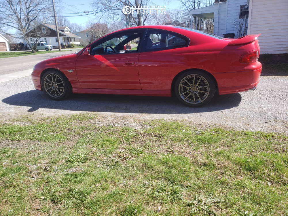 2004 Pontiac GTO with 18x8 40 Niche Dfs and 245/40R18 Nitto Nt555 G2 ...