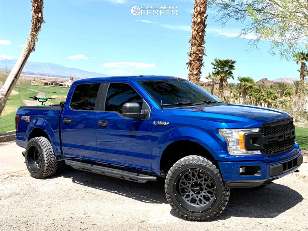 2018 Ford F-150 with 20x12 -51 Vision Rocker and 33/12.5R20 Atturo ...