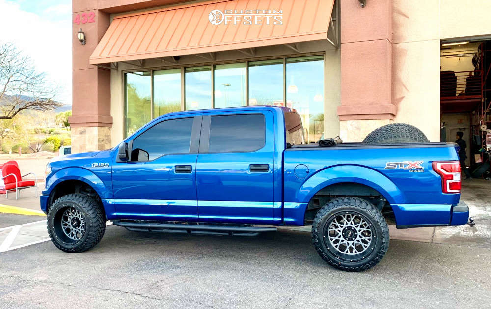 2018 Ford F-150 with 20x12 -51 Vision Rocker and 33/12.5R20 Atturo ...