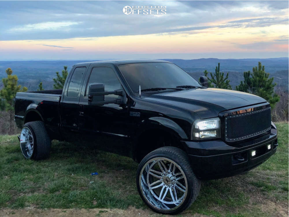 2001 Ford F-250 Super Duty with 24x14 -76 Xtreme Force Xf5 and 305 ...